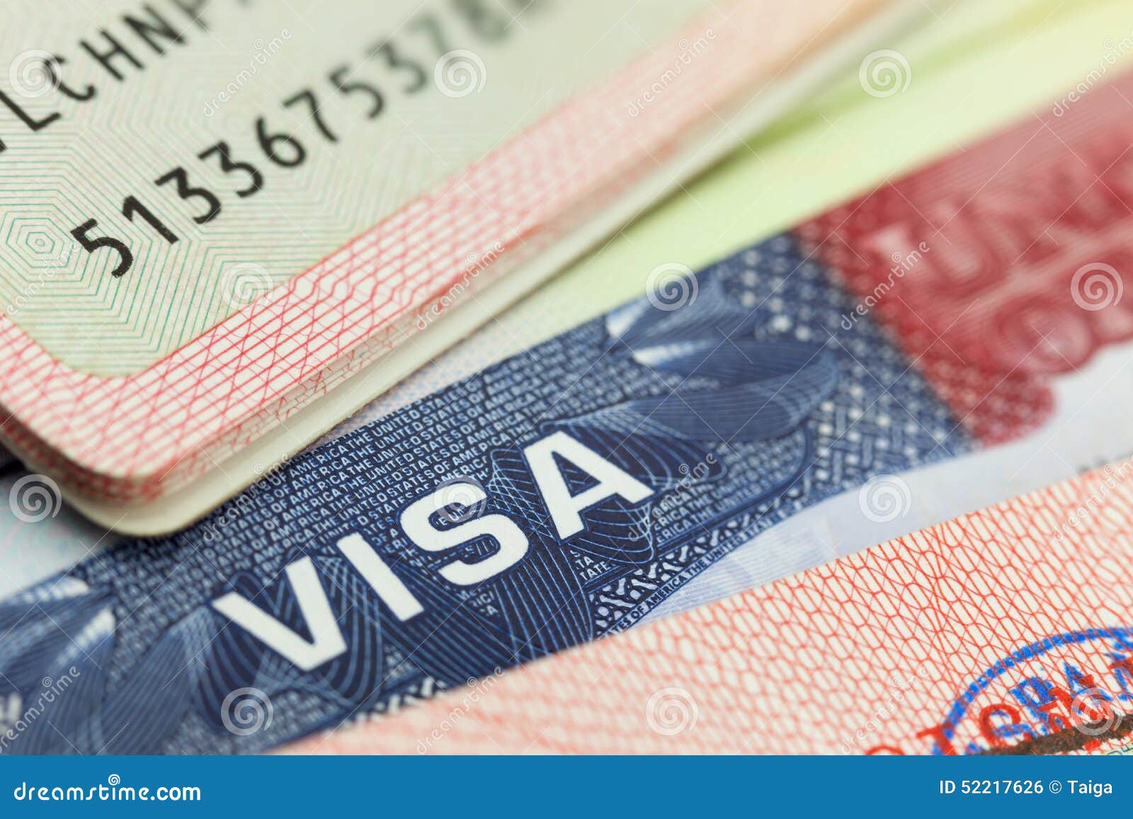 Visa Royalty-Free Stock Photography | CartoonDealer.com #17202629