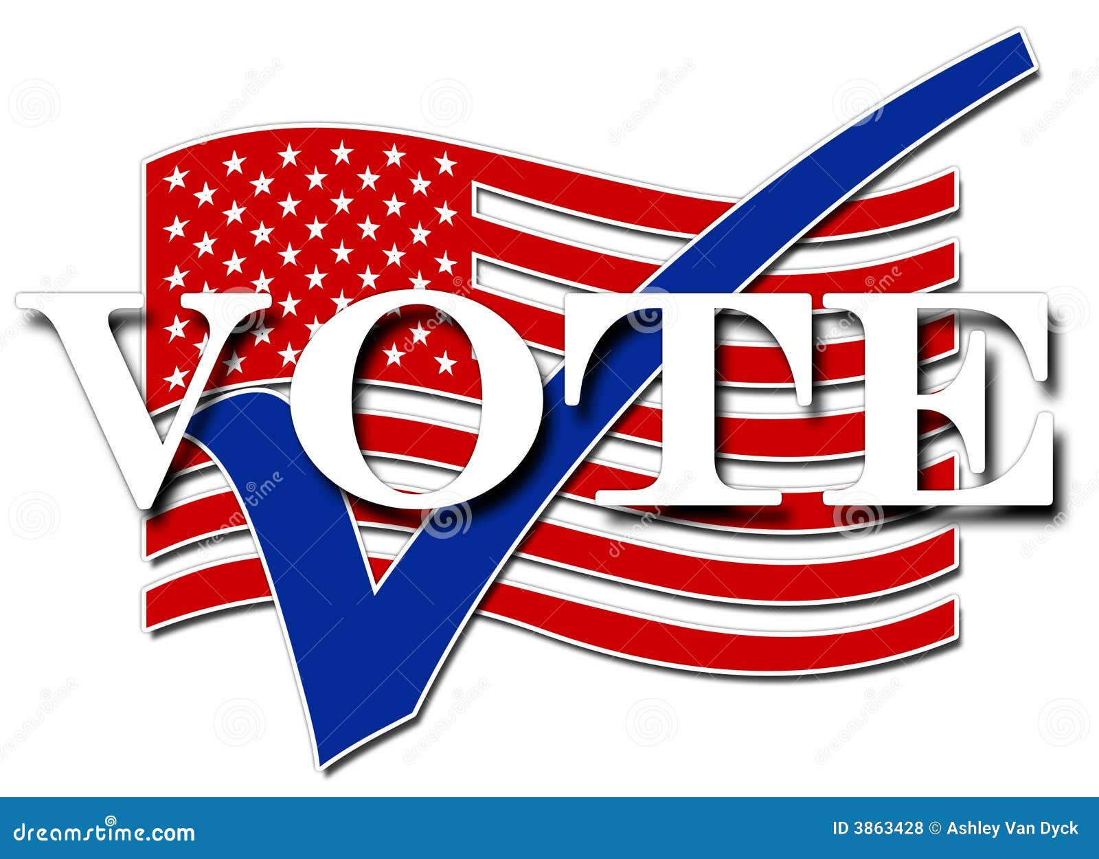 USA vote stock illustration. Illustration of presidential - 3863428