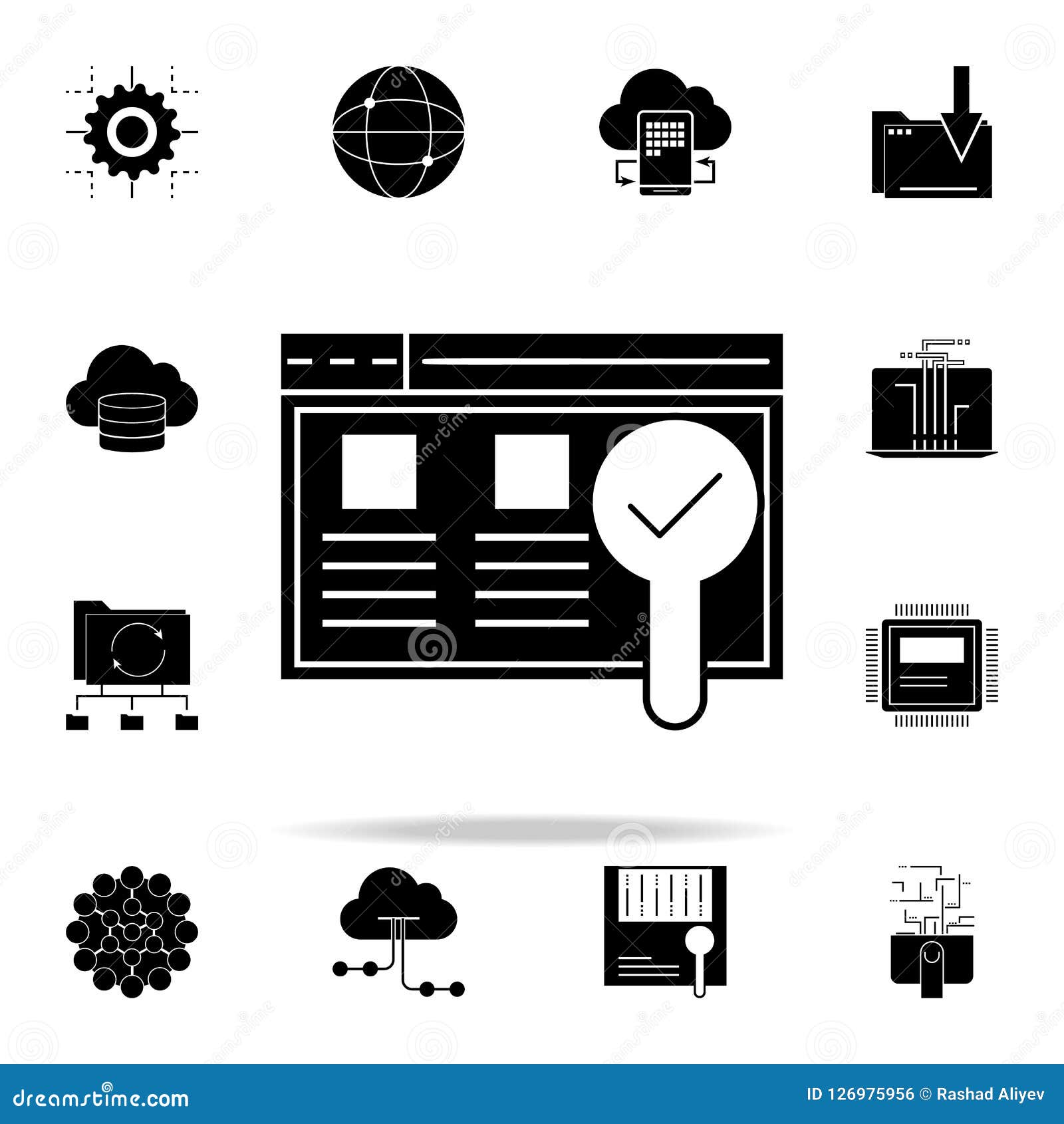 Usability Testing Icon. Web Development Icons Universal Set for Web and ...