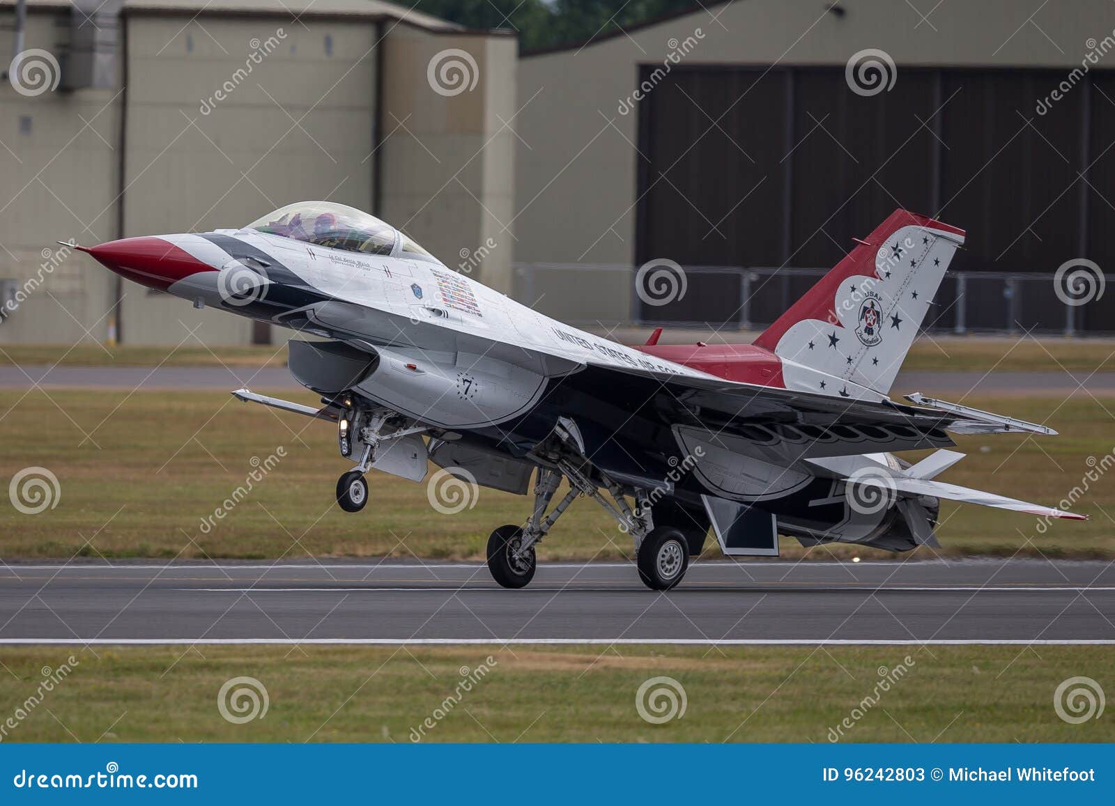 USAF Air Demonstration Squadron Editorial Stock Photo - Image of flight ...
