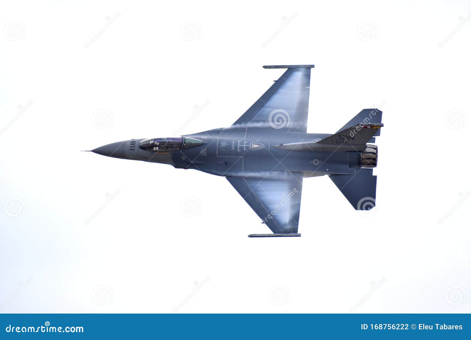 USAF F-16 Fighting Falcon in Flight Editorial Photography - Image of ...