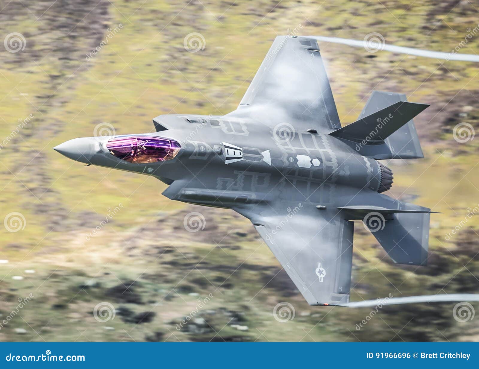 USAF F-35A Lightning II F35 Stock Photo - Image of usafe, lockheed ...