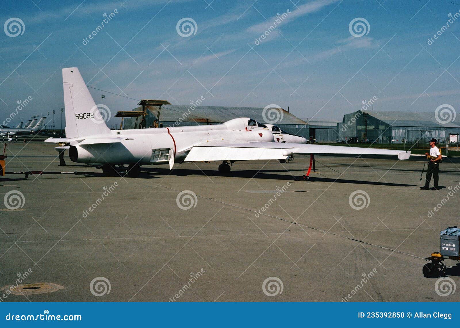USAF Lockheed U-2CT 56-6692 CN Article 359 . Editorial Image - Image of ...