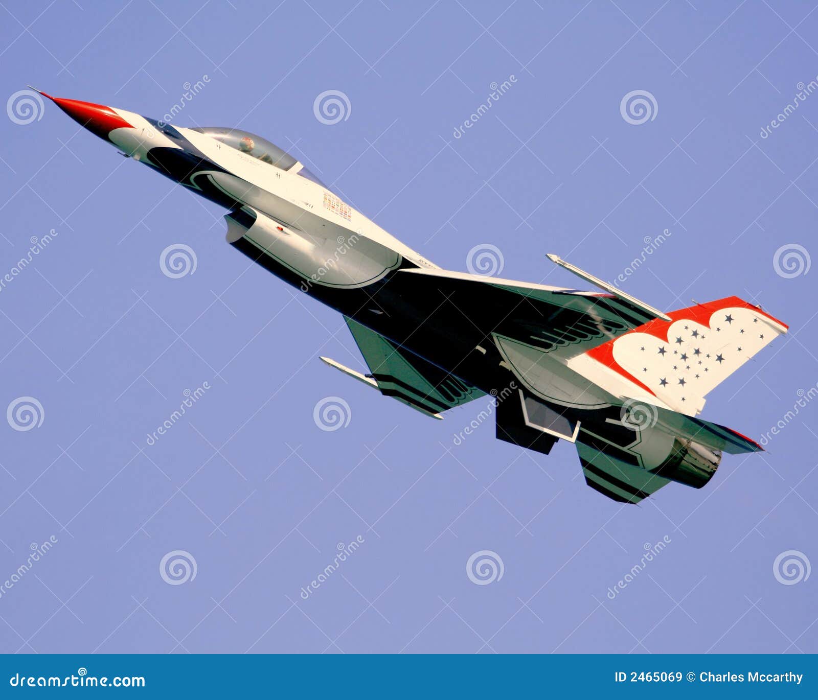 USAF Thunderbirds stock image. Image of airplane, travel - 2465069