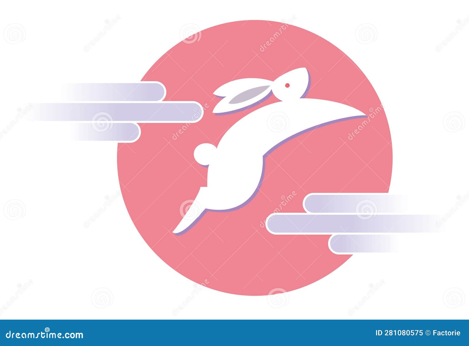 Japanese Legend that Rabbits Can Be Seen on the Surface of the Full ...