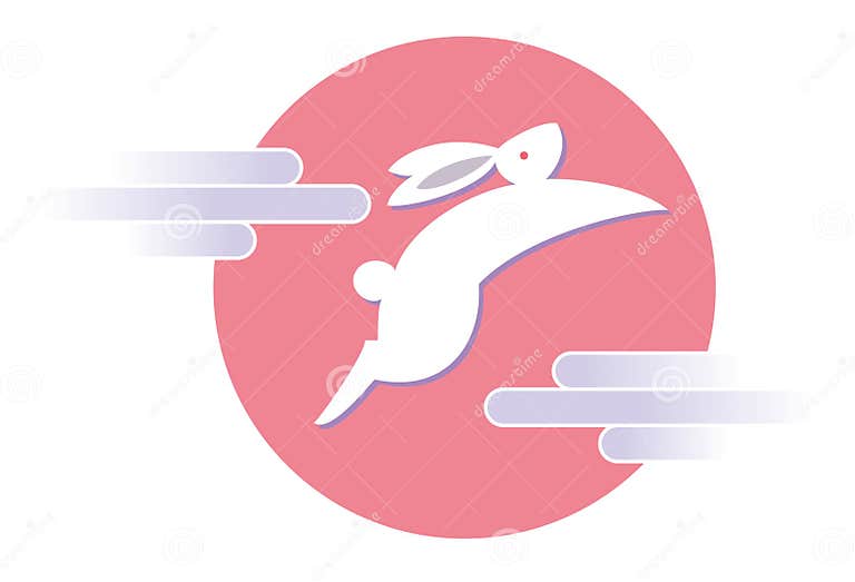 Japanese Legend that Rabbits Can Be Seen on the Surface of the Full ...