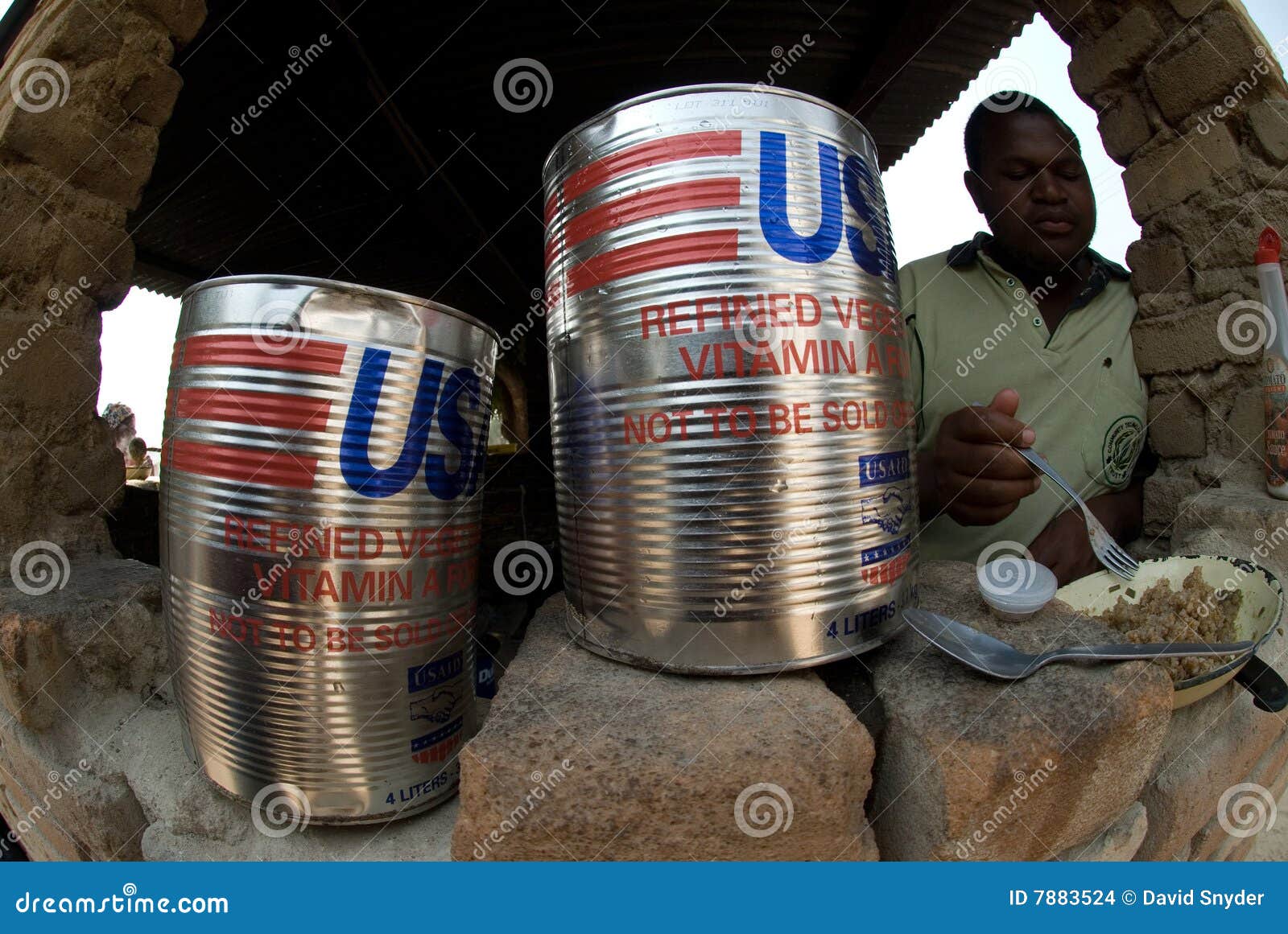 USAID Food in Zimbabwe editorial stock image. Image of dictator - 7883524