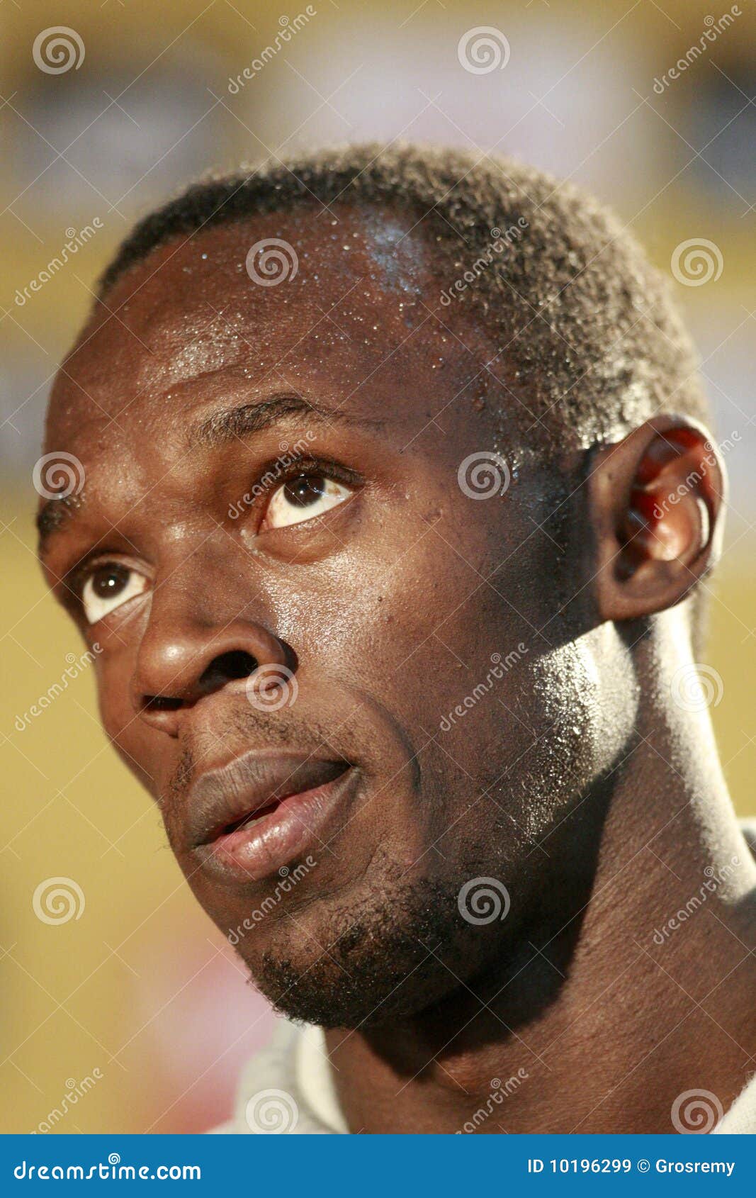 Usain bolt editorial stock image. Image of paris, golden - 10196299