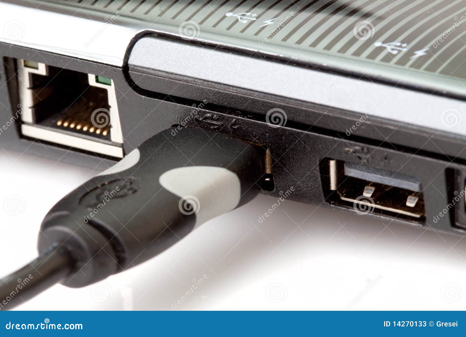 USB stock image. Image of communication, medium, black - 14270133