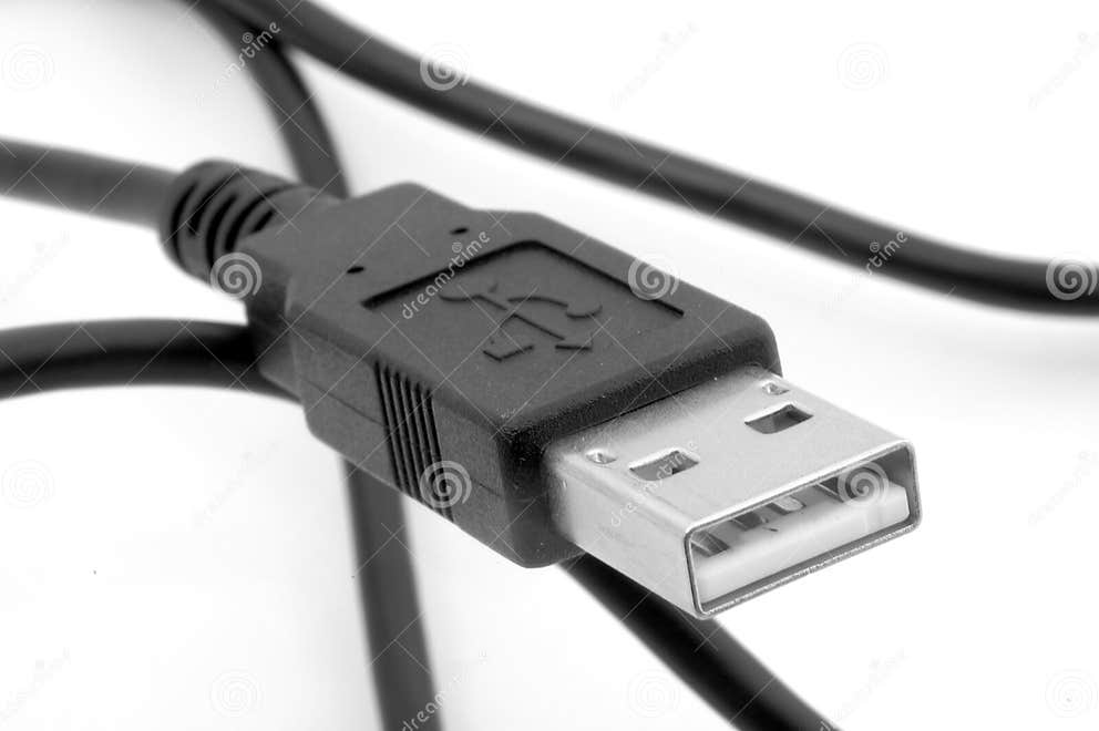 USB 2 stock image. Image of connection, silver, computer - 184443