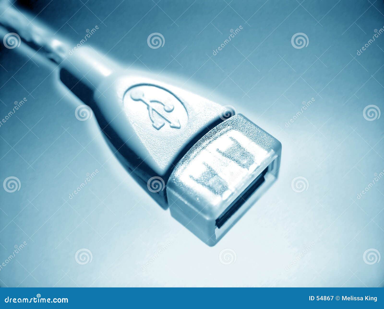 USB Blue Abstract Design stock illustration. Illustration of ...