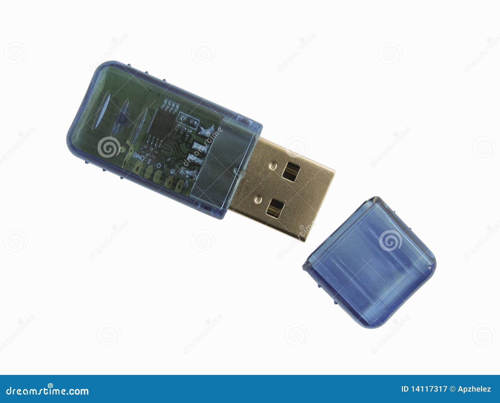 Usb bluetooth dongle stock image. Image of isolated, connect - 14117317