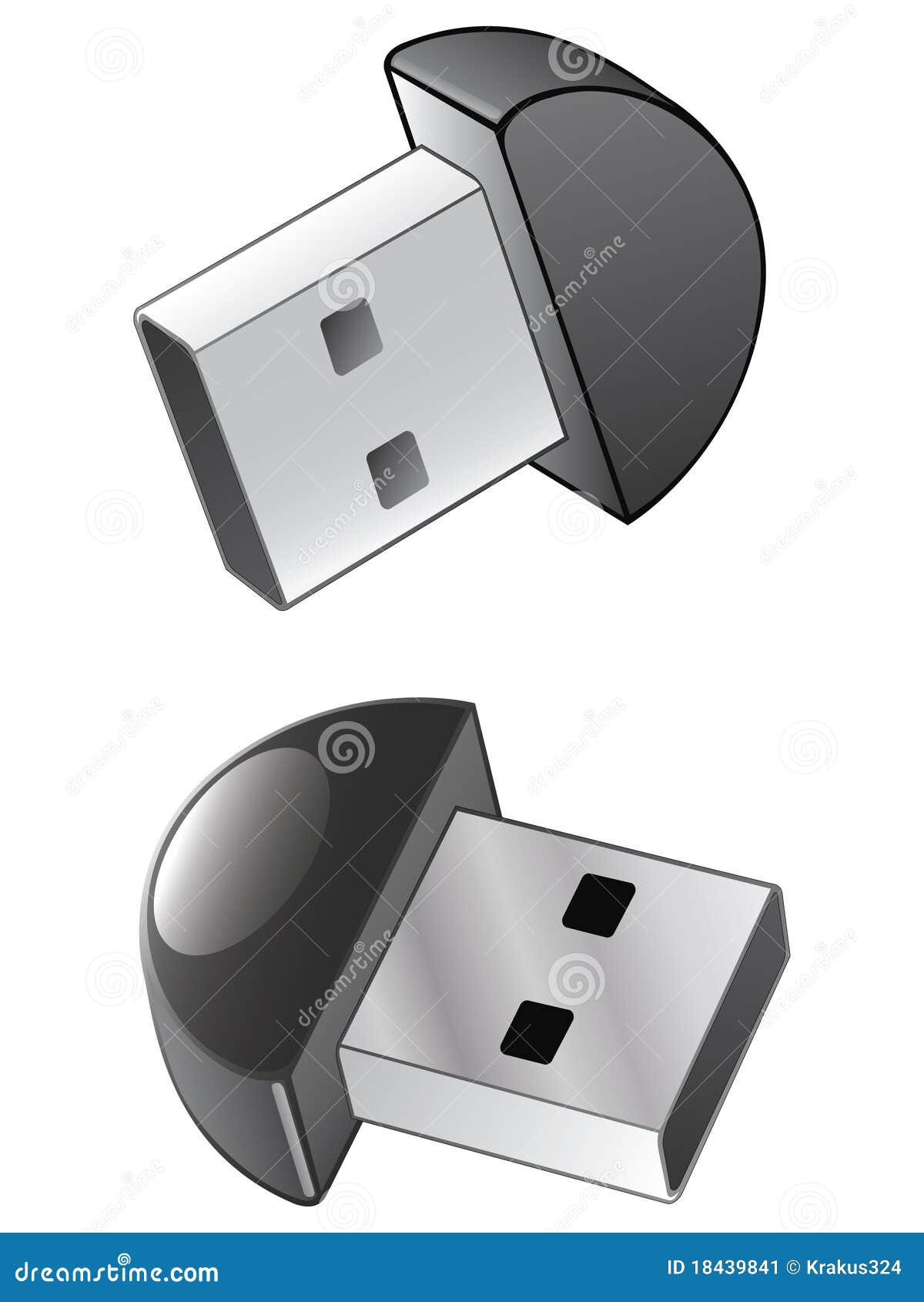 Usb Bluetooth icon stock vector. Illustration of electronic - 18439841
