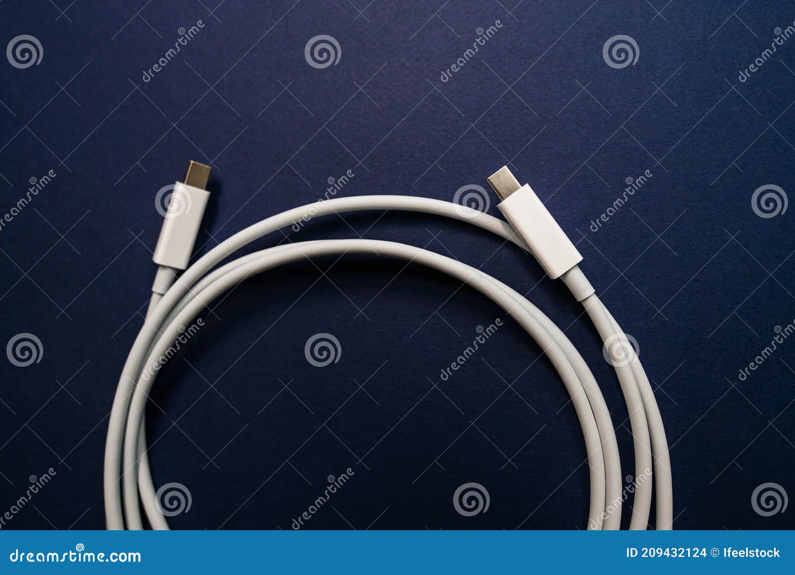 USB-C Cable Manufactured for Fast Data and Peripheral Transmission ...