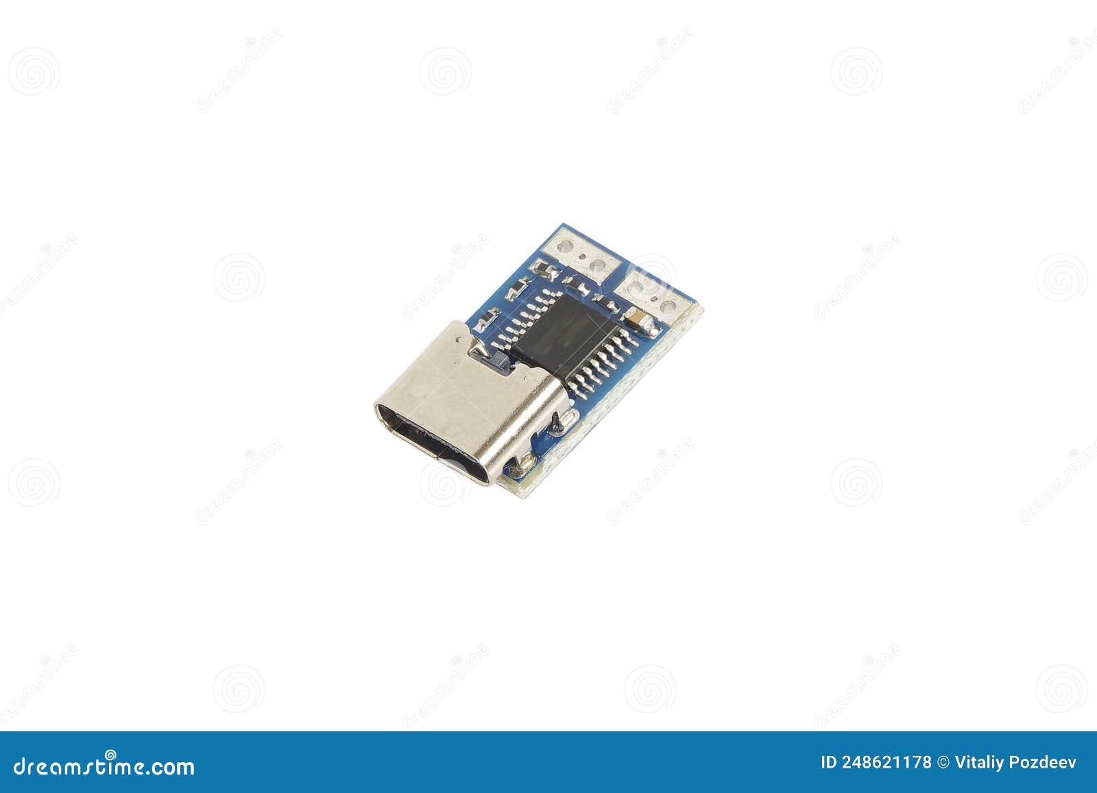 USB-C PD Trigger Module Isolated on White Background Stock Photo ... USB-C PD Trigger Module Isolated on White Background Stock Photo ...