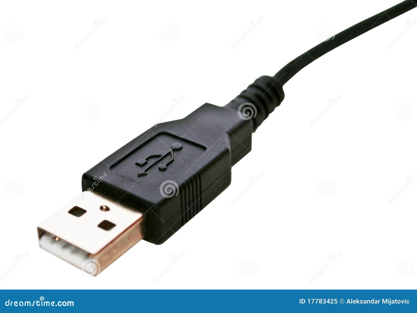 USB cable stock image. Image of data, fast, detail, electronic - 17783425