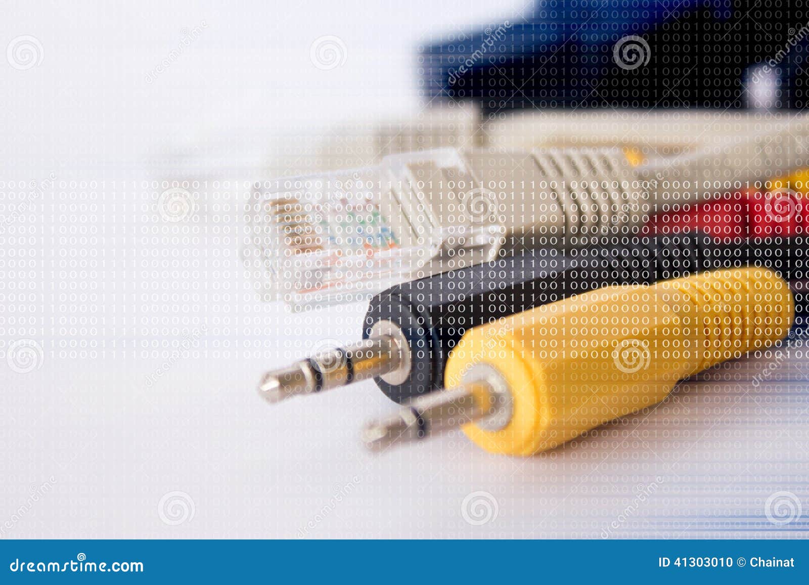 VGA Cable - Series Of Computer Parts Royalty-Free Stock Photo ...