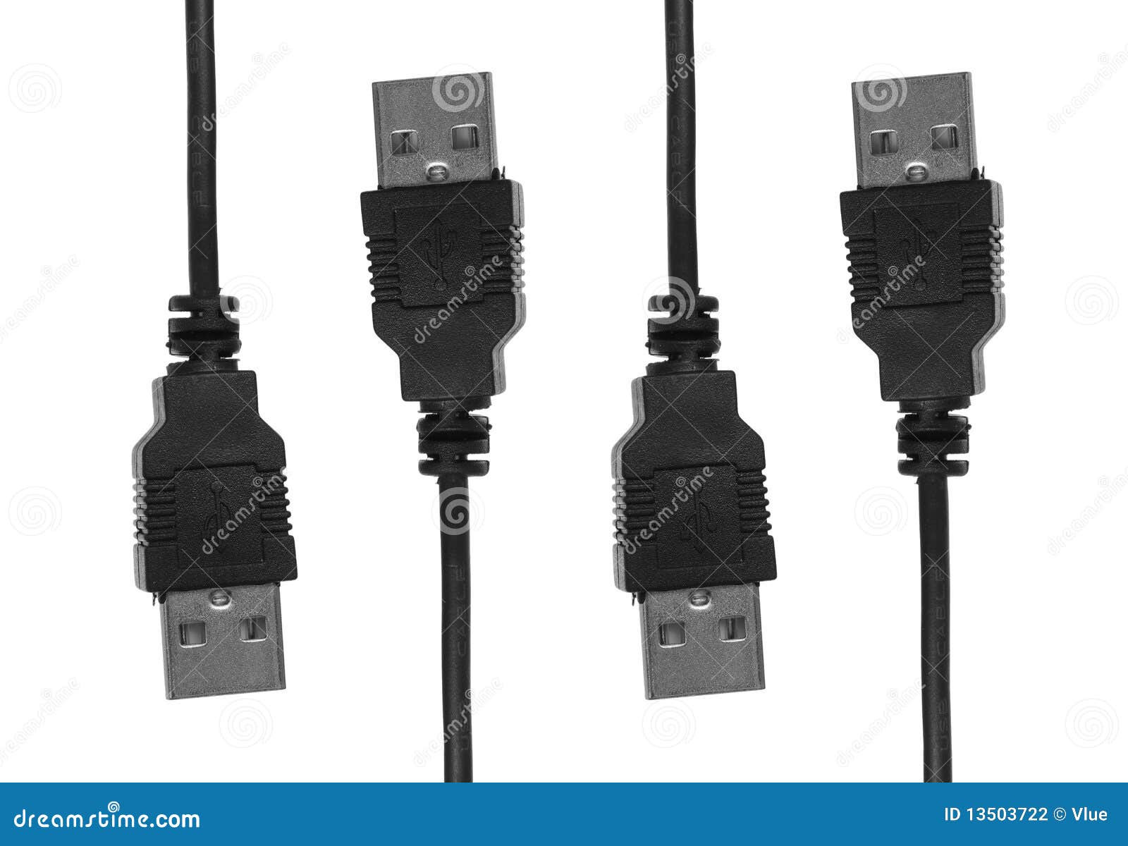 USB Cable cords stock photo. Image of computer, closeup - 13503722