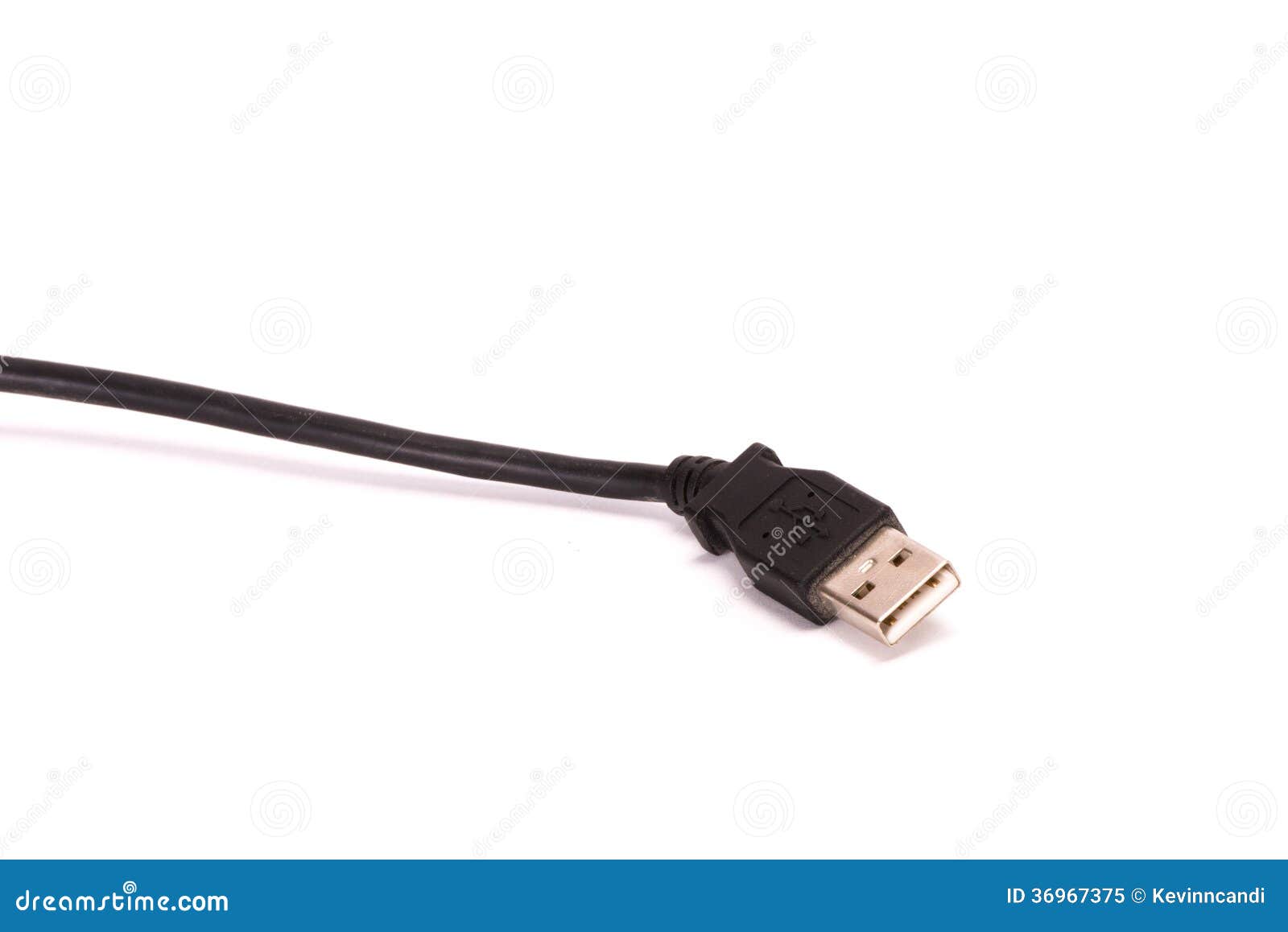USB cable end stock image. Image of wire, plug, white - 36967375