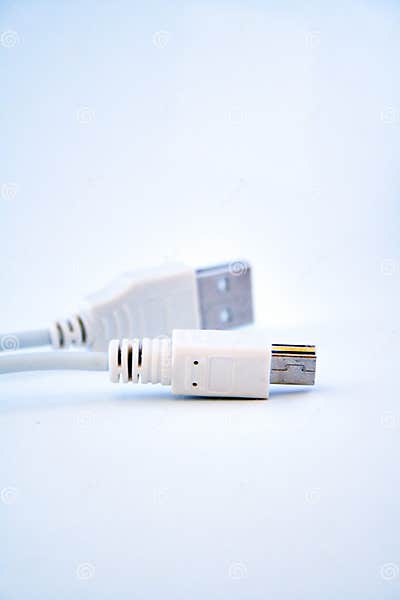 USB cable ends stock image. Image of connect, connector - 3264461