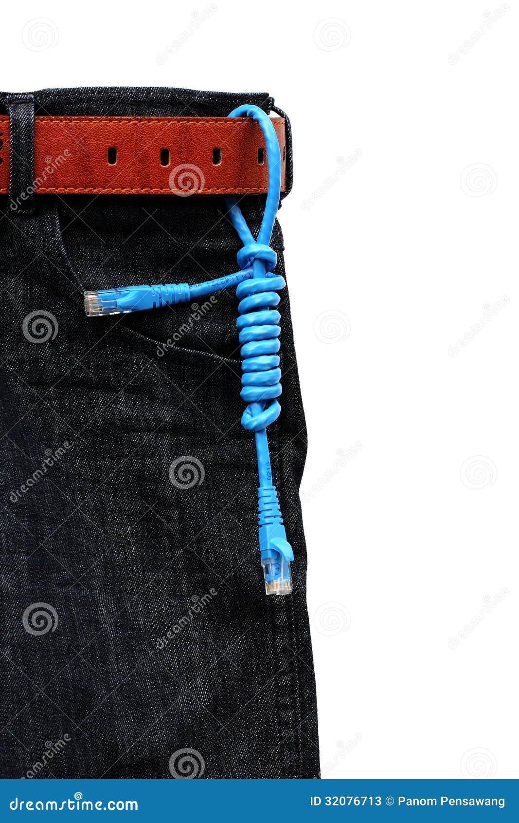 USB Cable on the Jeans Background Stock Image - Image of broadband ...