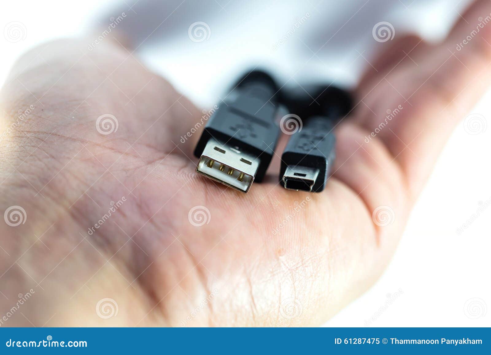 USB cable stock image. Image of equipment, data, connection - 61287475
