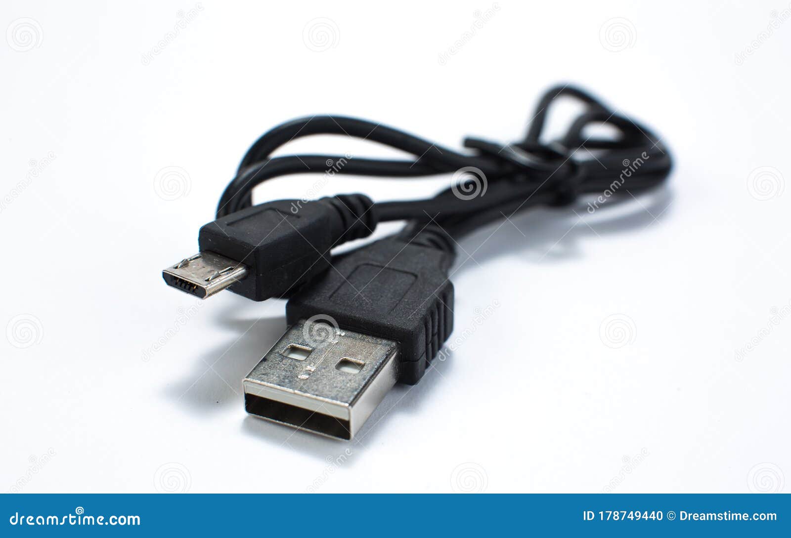 USB Cable Normal and Micro Isolated on White Stock Photo - Image of ... USB Cable Normal and Micro Isolated on White Stock Photo - Image of ...
