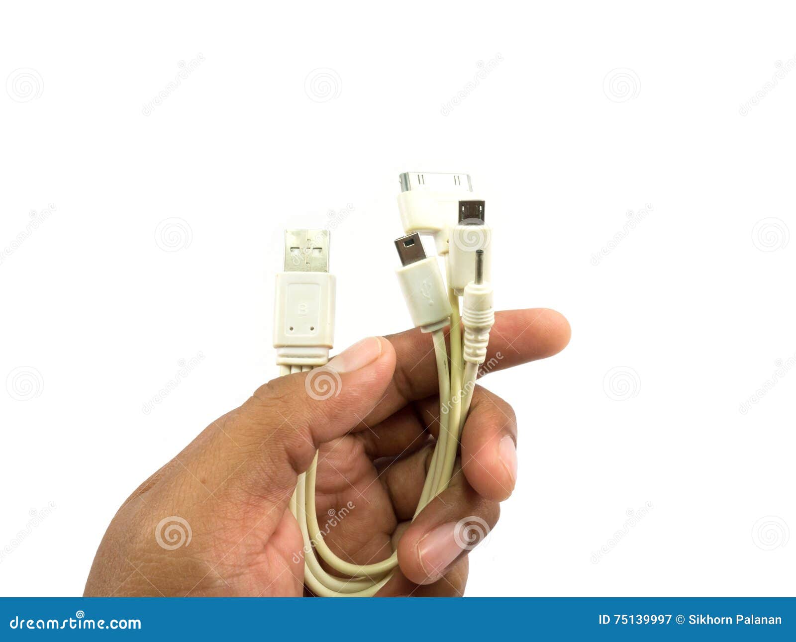 USB cable 4 in one stock image. Image of connect, electronic - 75139997