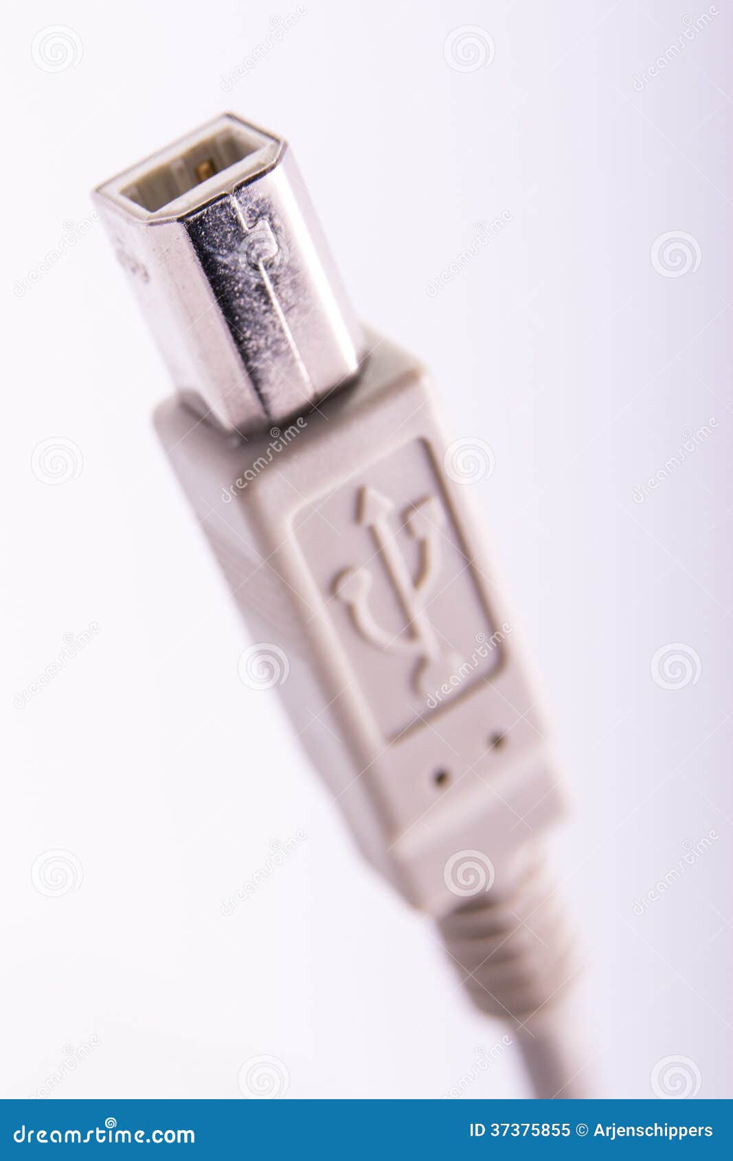 USB cable plug connector stock image. Image of cable - 37375855