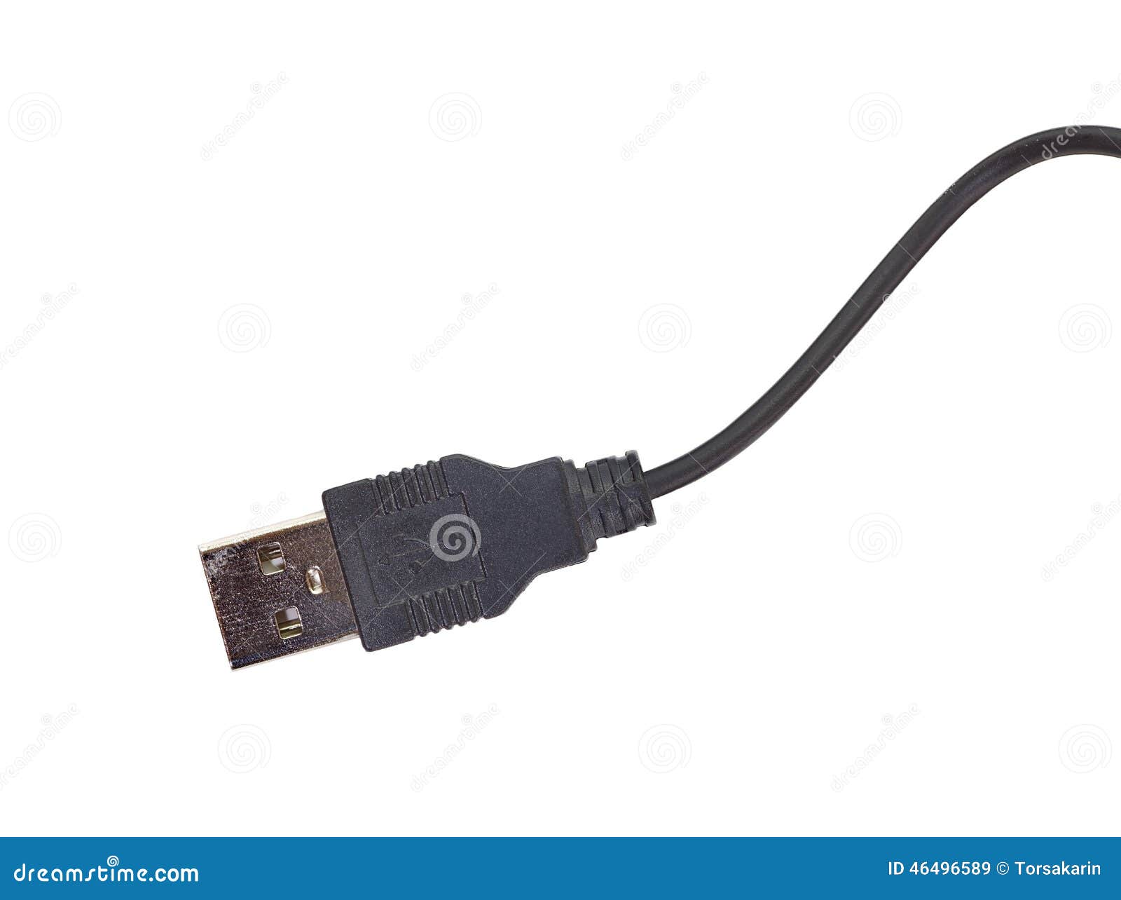 USB Cable Plug stock image. Image of office, industry - 46496589