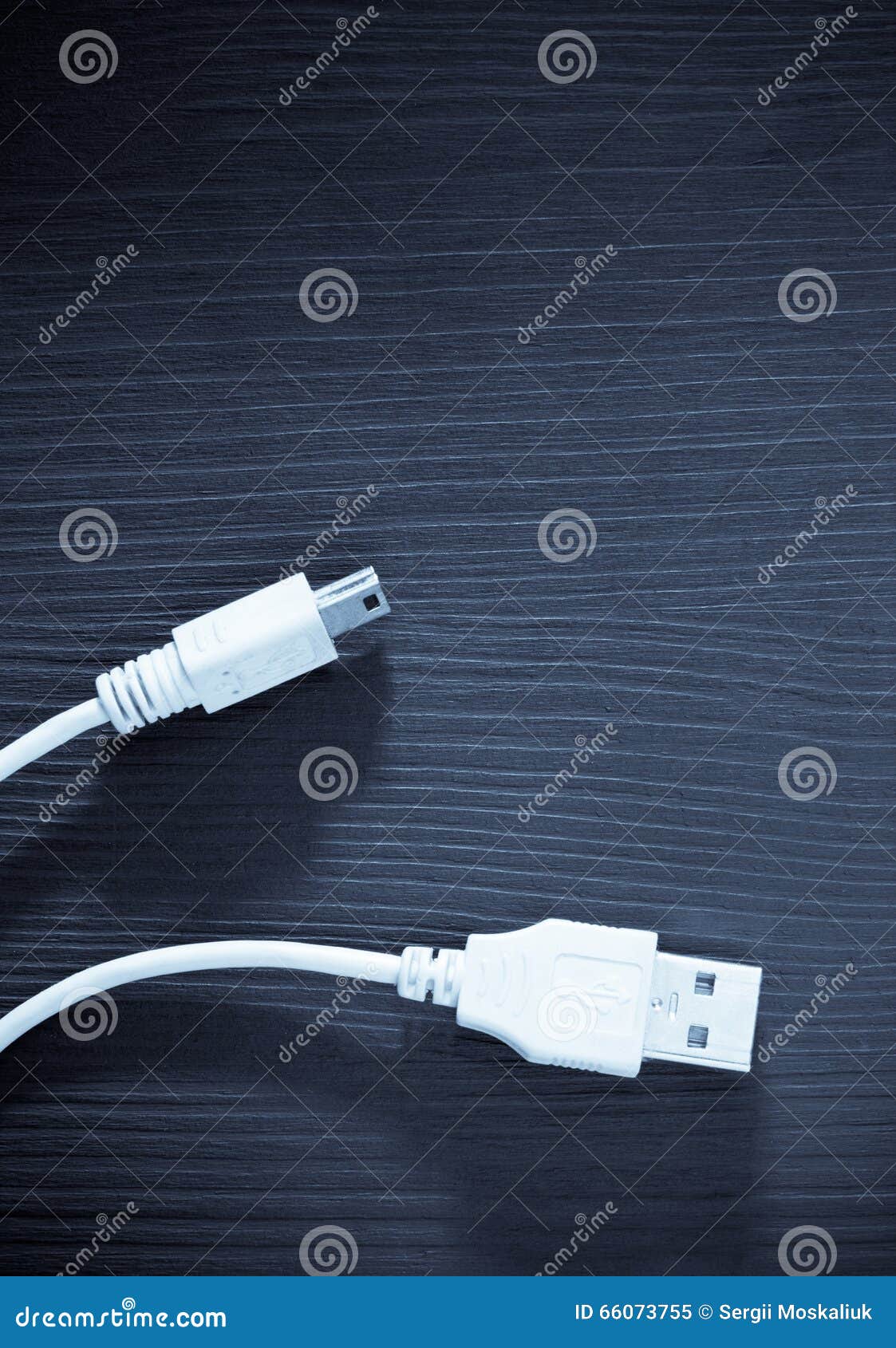 Usb cable on table stock image. Image of blue, connection - 66073755