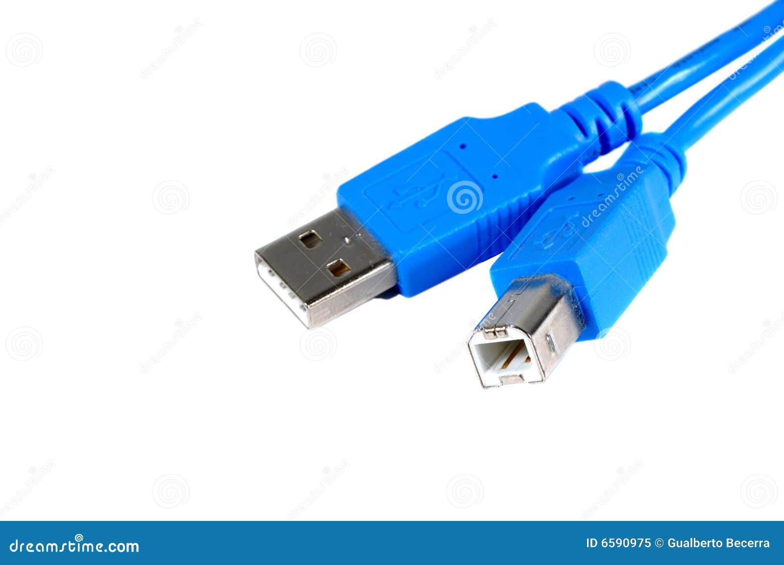 USB Cables stock image. Image of cable, abstract, isolated - 6590975