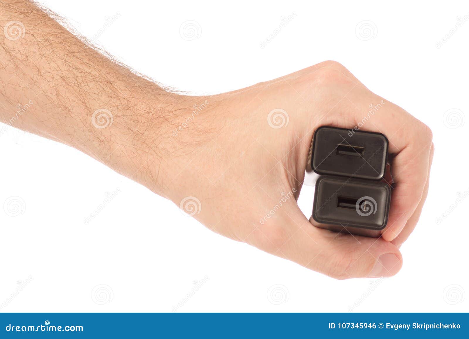 Usb charging in hand stock photo. Image of electronic - 107345946