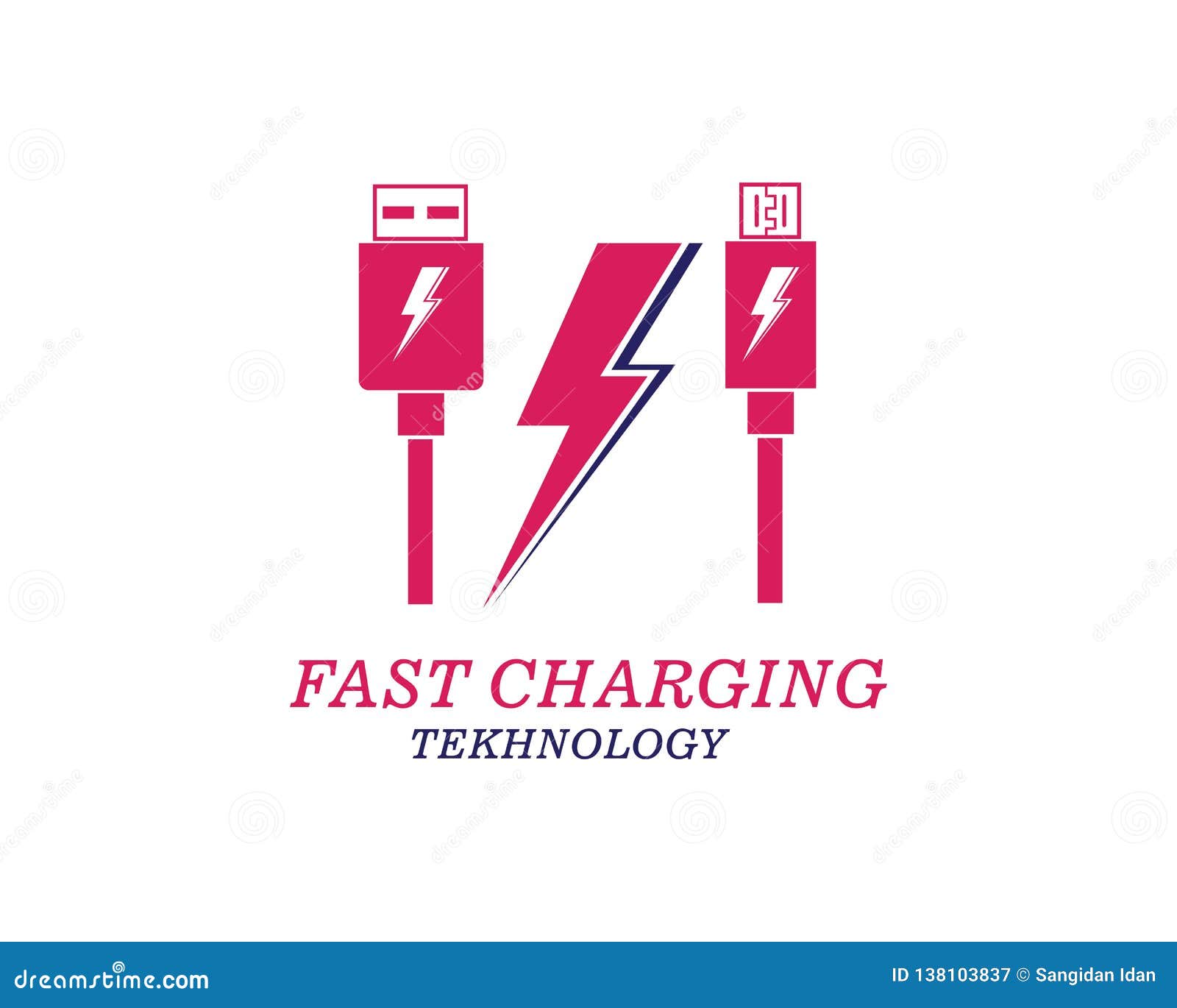 Usb Charging Vector Illustration Stock Vector - Illustration of ...