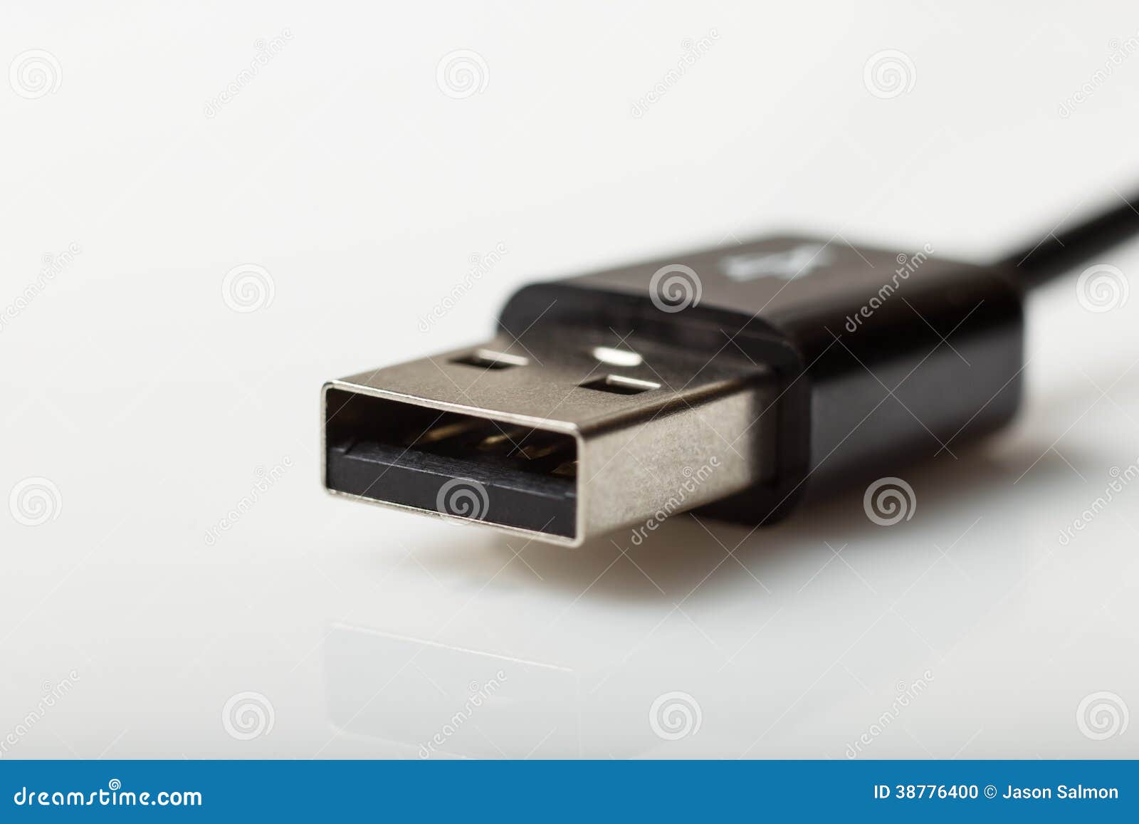 Usb computer lead stock photo. Image of plug, connection - 38776400