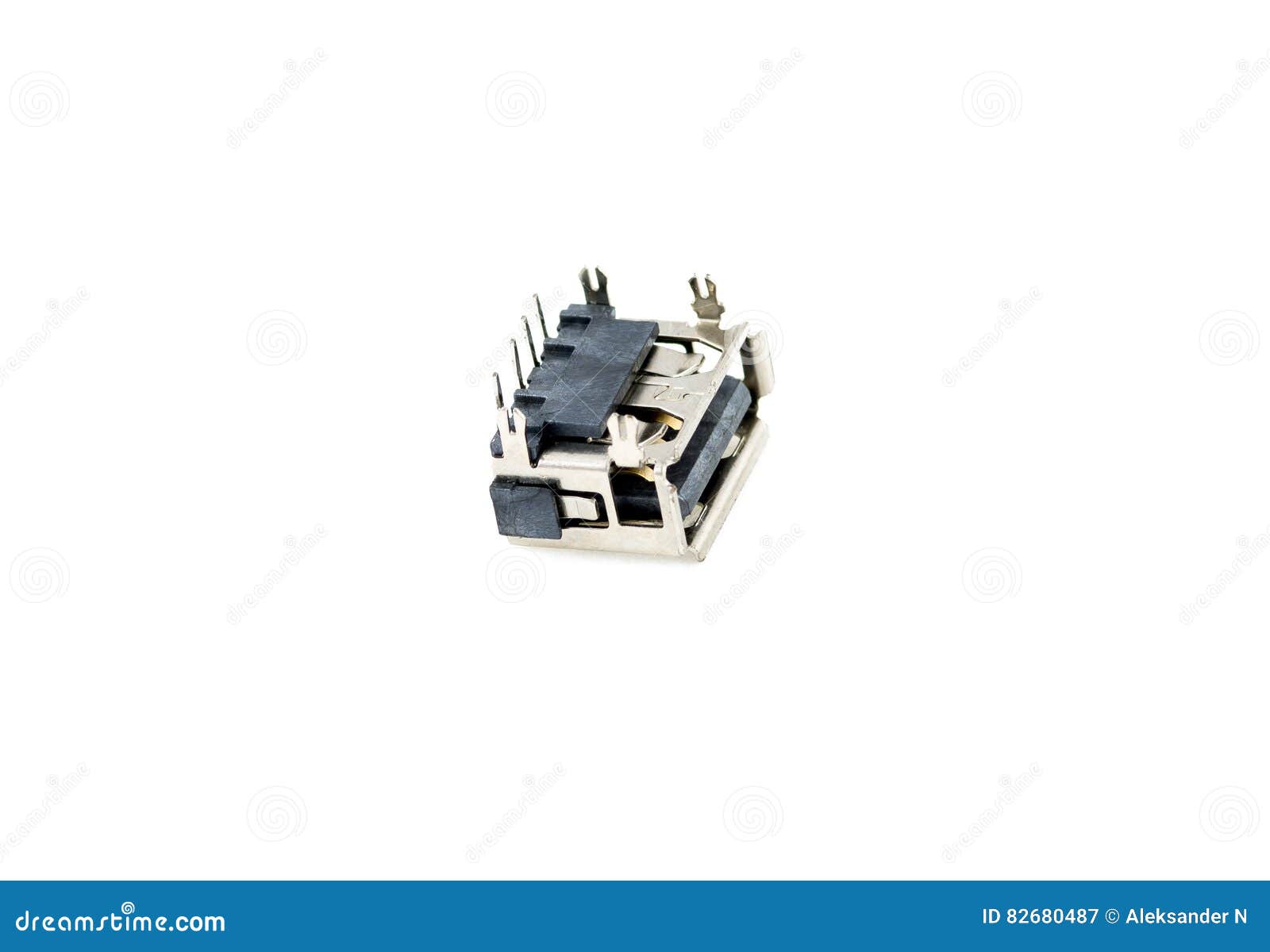 USB Connector Chip stock image. Image of connector, electronic - 82680487