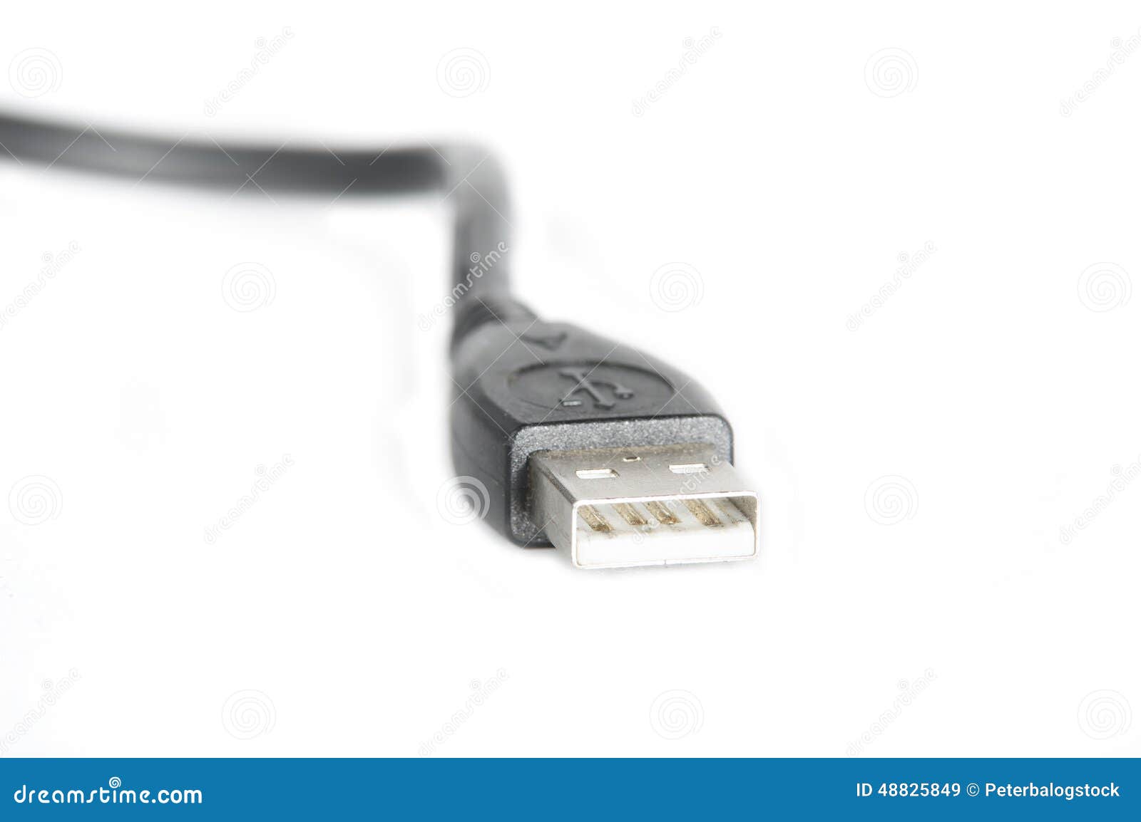 USB Connector stock image. Image of background, computer - 48825849