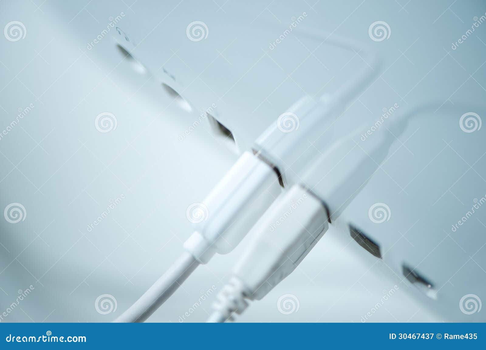 USB Connectors a Back of PC Stock Image - Image of fashion, capitalism ...