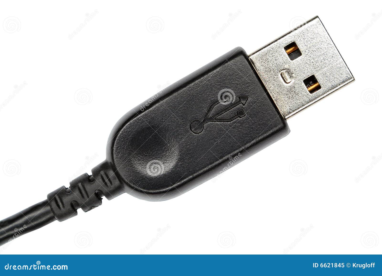 USB-contactdoos stock afbeelding. Image of technologie - 6621845