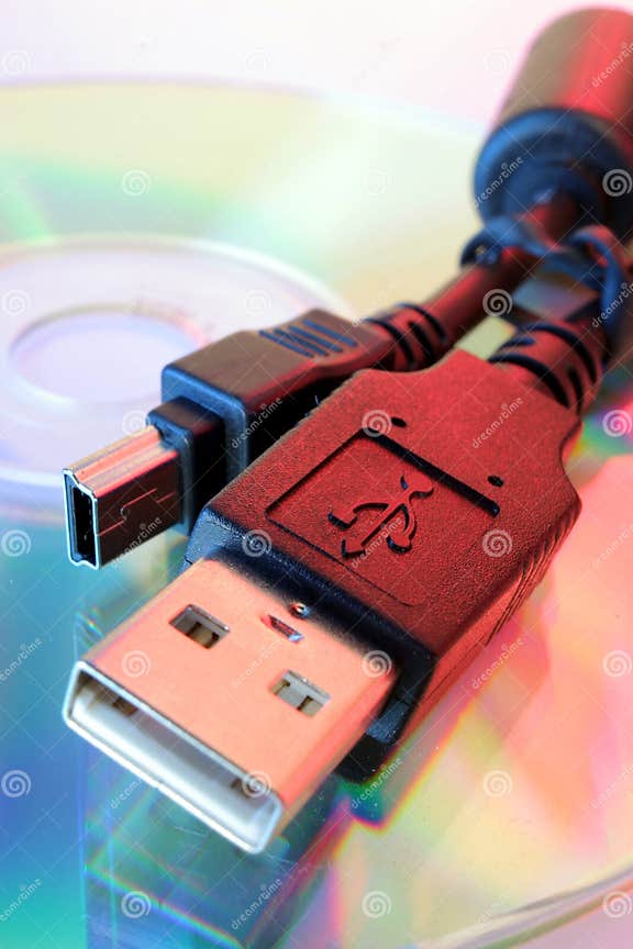 USB cord stock photo. Image of wire, equipment, computer - 476440