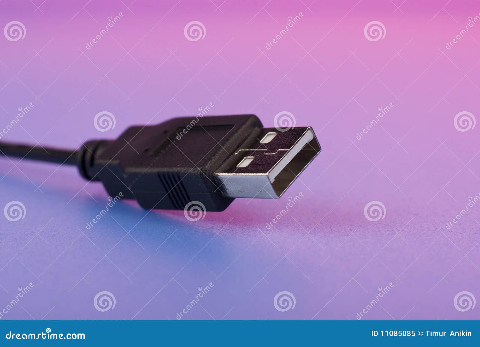 USB cord macro stock image. Image of business, high, dialog - 11085085