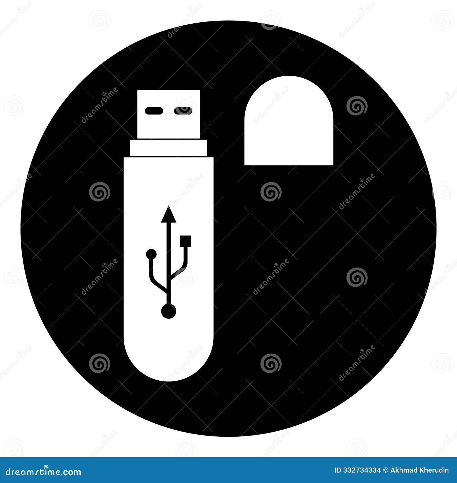 USB Data Transfer Logo Design Stock Vector - Illustration of equipment ...