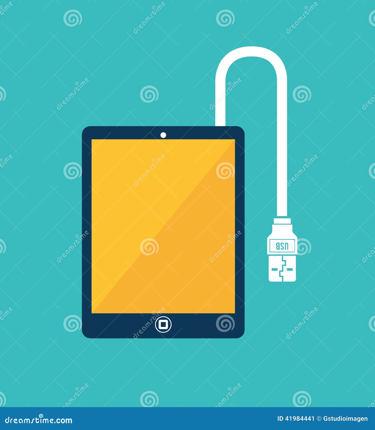 USB design stock vector. Illustration of data, connect - 41984441