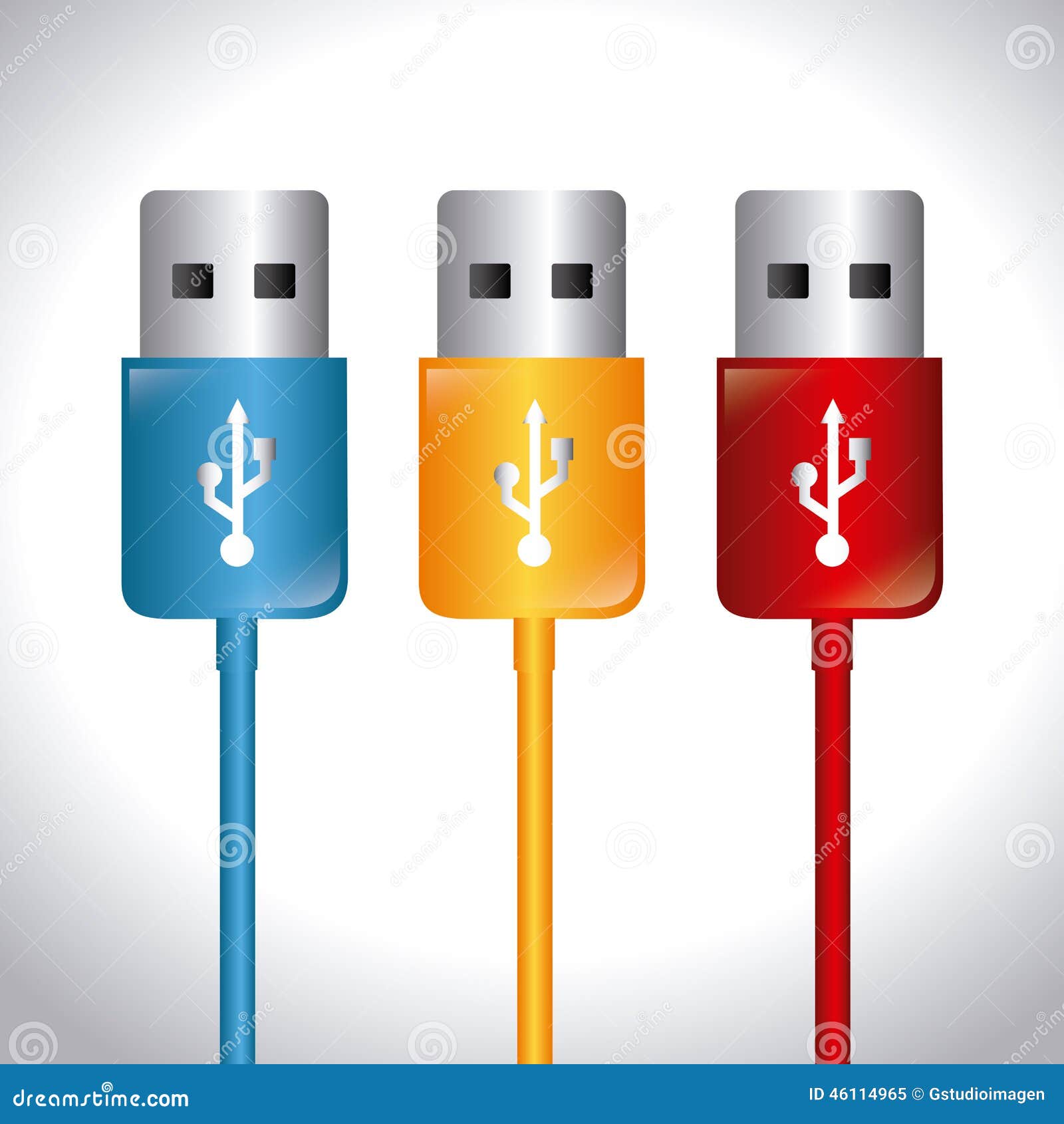 USB design stock vector. Illustration of information - 46114965