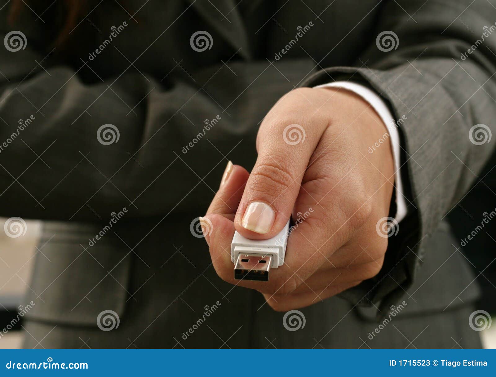 Usb device stock image. Image of plug, growth, woman, company - 1715523