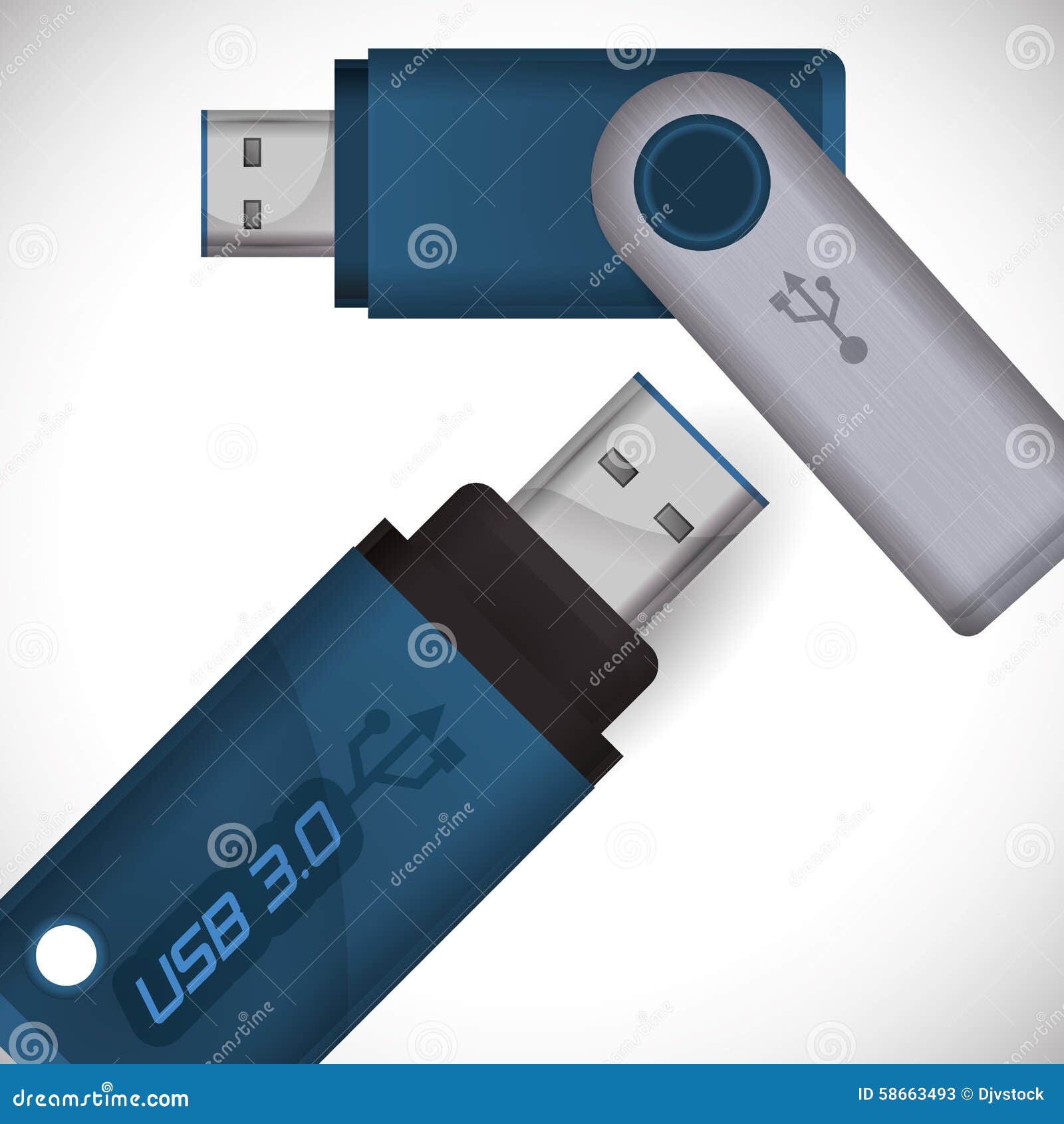 USB digital design stock vector. Illustration of power - 58663493