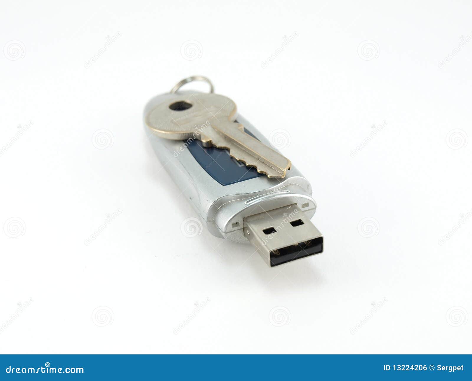 USB drive and key stock photo. Image of savings, microdrive - 13224206