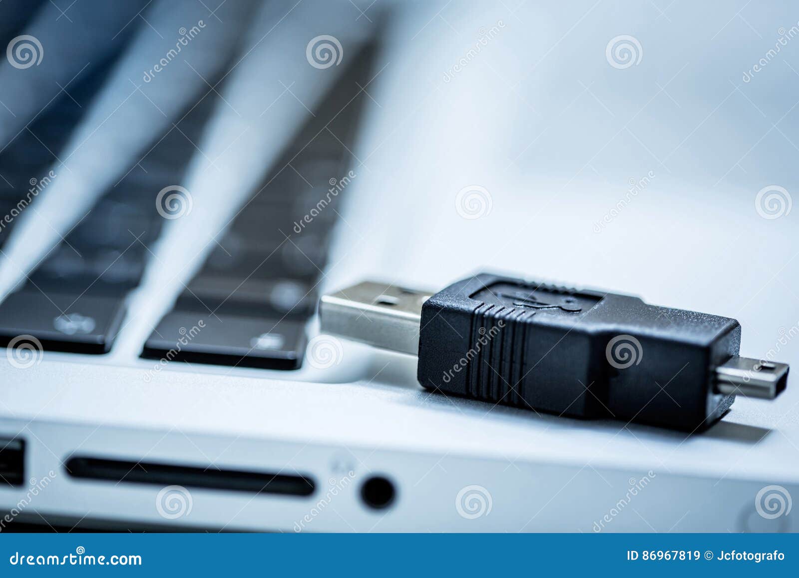 USB drives connected stock image. Image of industry, maintenance - 86967819