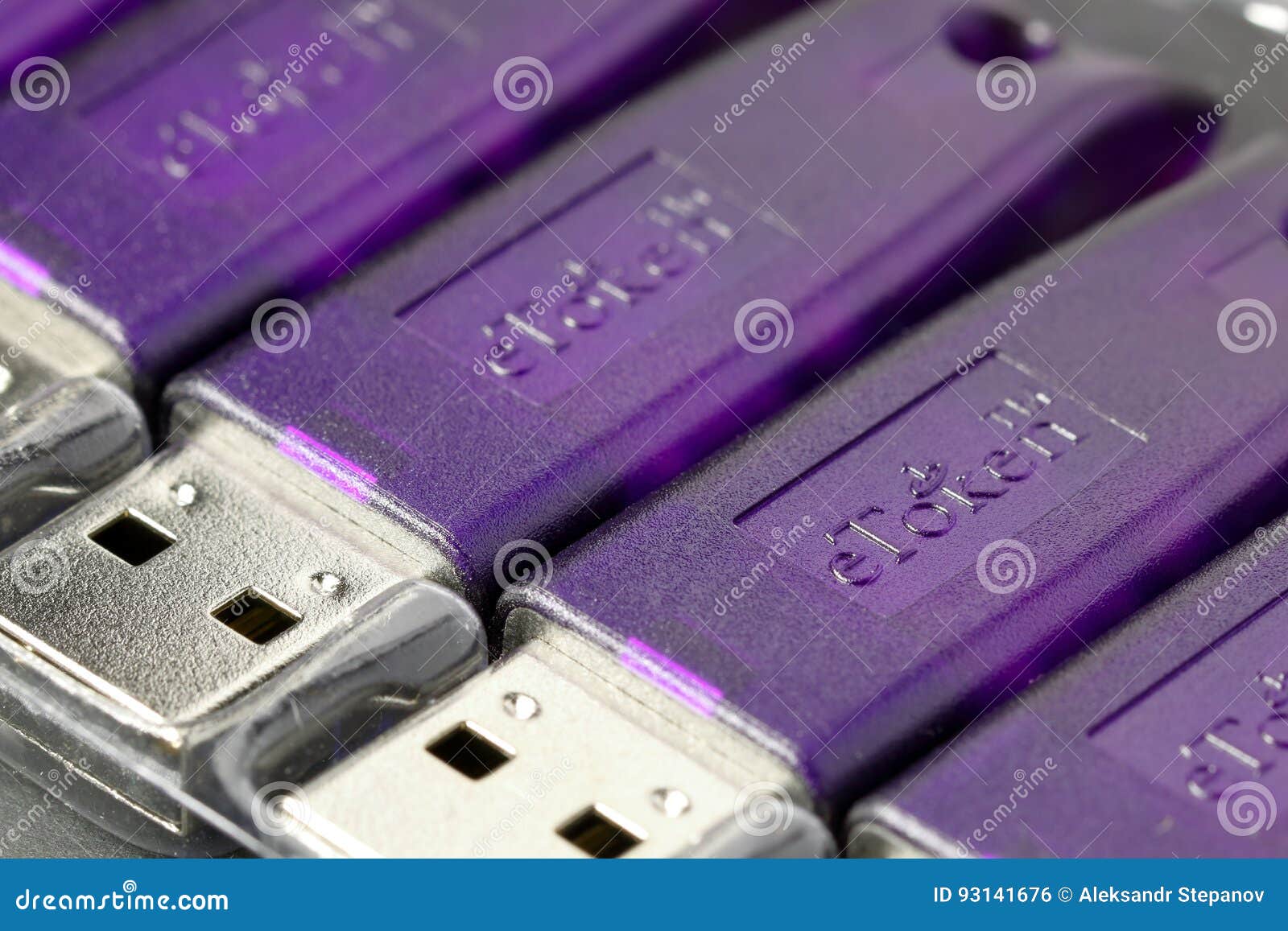 USB EToken. Device for Storing Authentication Data Editorial Photo ...