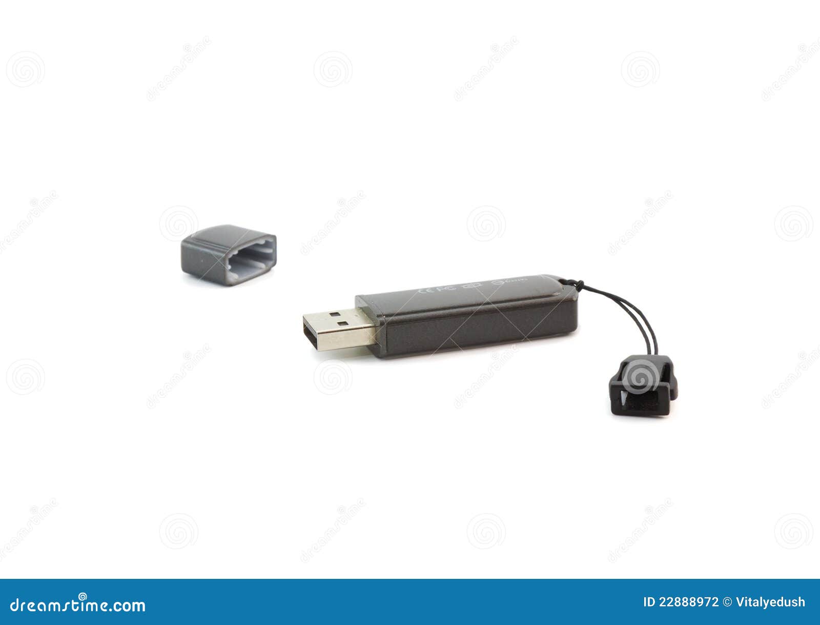 USB flash card . Isolated. stock photo. Image of device - 22888972